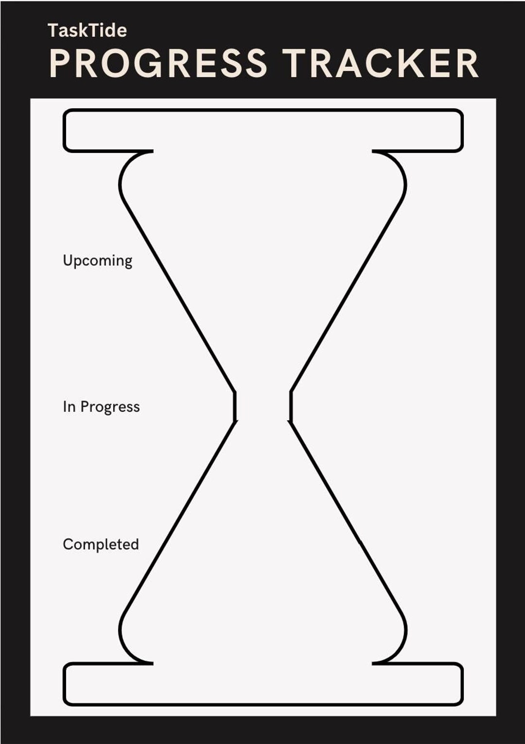 Simple Project Tracker Visual Printable Poster - Etsy