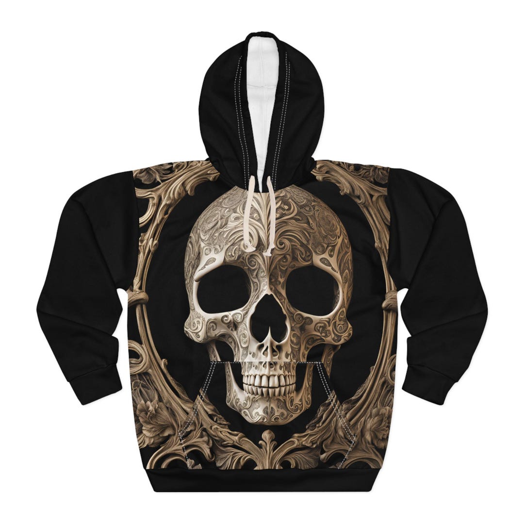 High-resolution Skull PNG Transparent Background Gothic Art Design ...