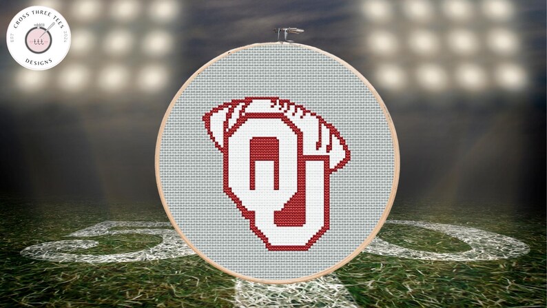 Oklahoma University Sooners - Cross-stitch - Etsy