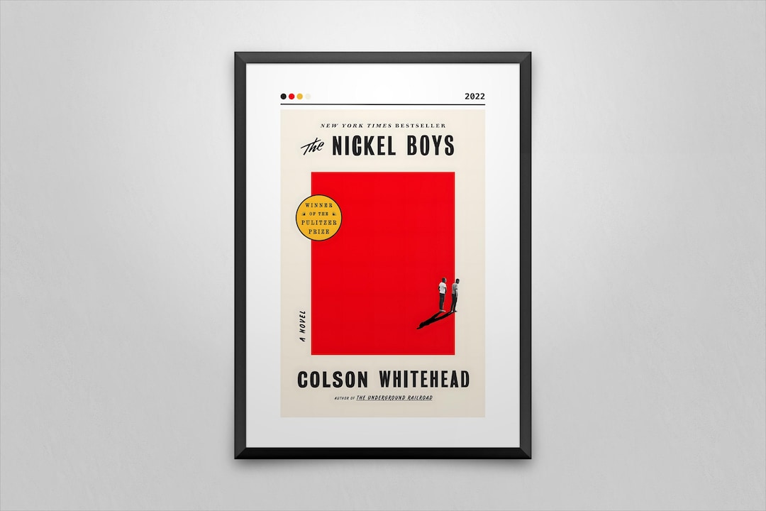 The Nickel Boys Book Cover Poster | Colson Whitehead | Minimalist Book ...