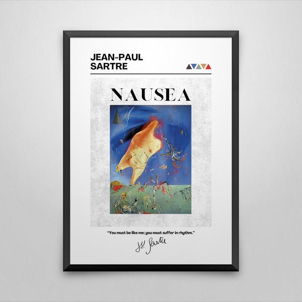 Jean Paul Sartre - Etsy