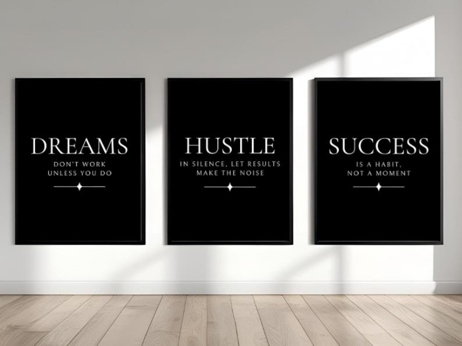 Success Wall Art, Success Quotes, Office Wall Art Print, Office Wall ...