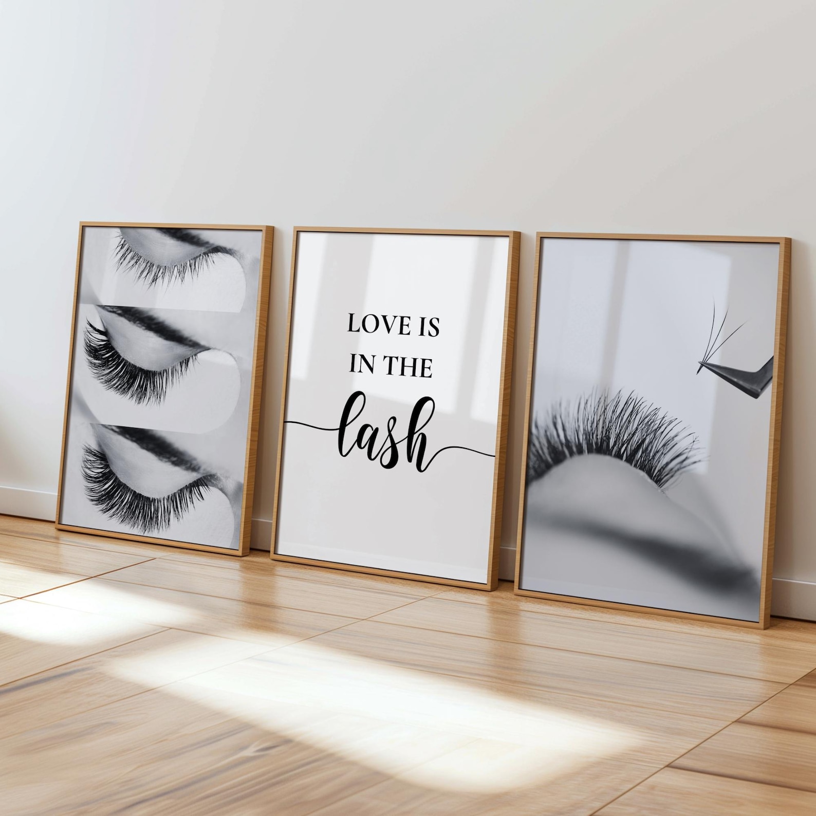 Lash Studio Wall Art: Eyelash Extension Print for Salon Decor (digital ...