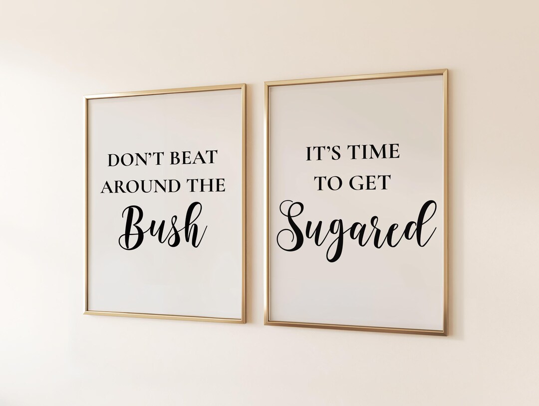 Wax Suite Decor Print: Sugaring & Waxing Salon Art (digital Download ...