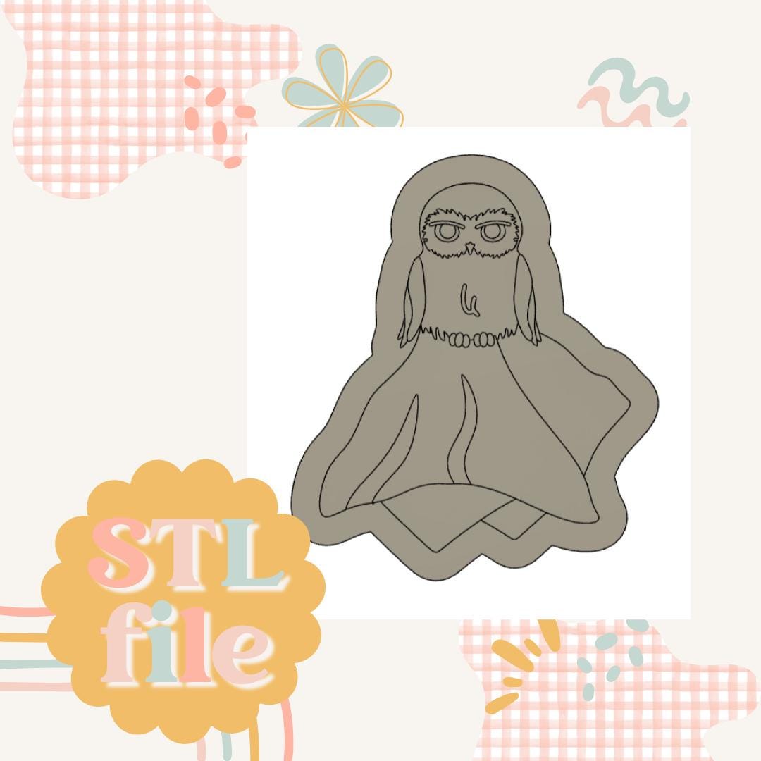 Hedwig Baby Comforter - Cookie Stamp and Cutter STL File - Etsy