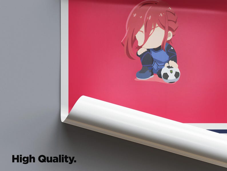 Hyoma Chigiri Poster, Blue Lock Poster , Anime Poster, Wall Art ...