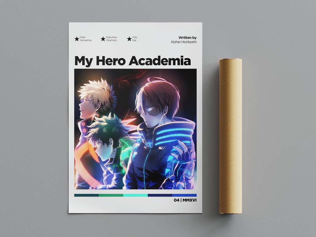 My Hero Academia Poster , Boku No Hero Academia Poster, Anime Poster ...