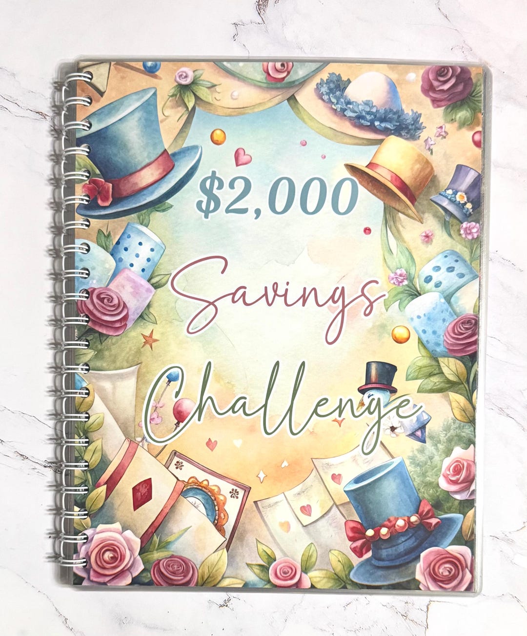 2000 Dollar Savings Challenge Book | Laminated Budgeting System - Etsy