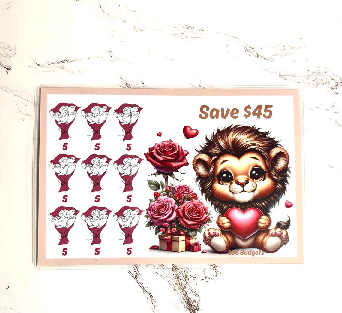 A5 Savings Challenge: Scratch off Cards, Budgeting System (set of 10 ...