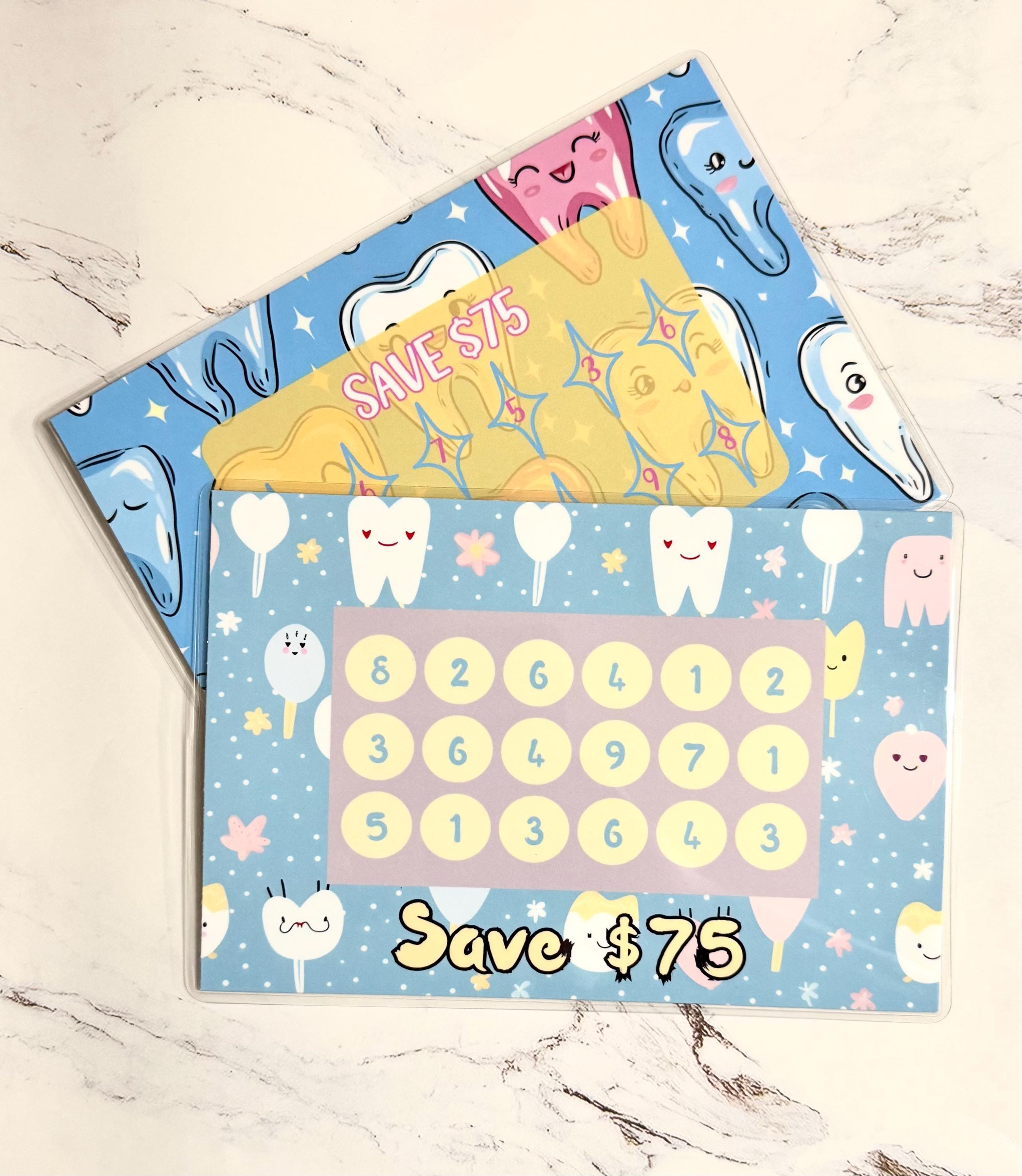 A5 Savings Challenge Set: Laminated Budgeting Cards With Zipper ...