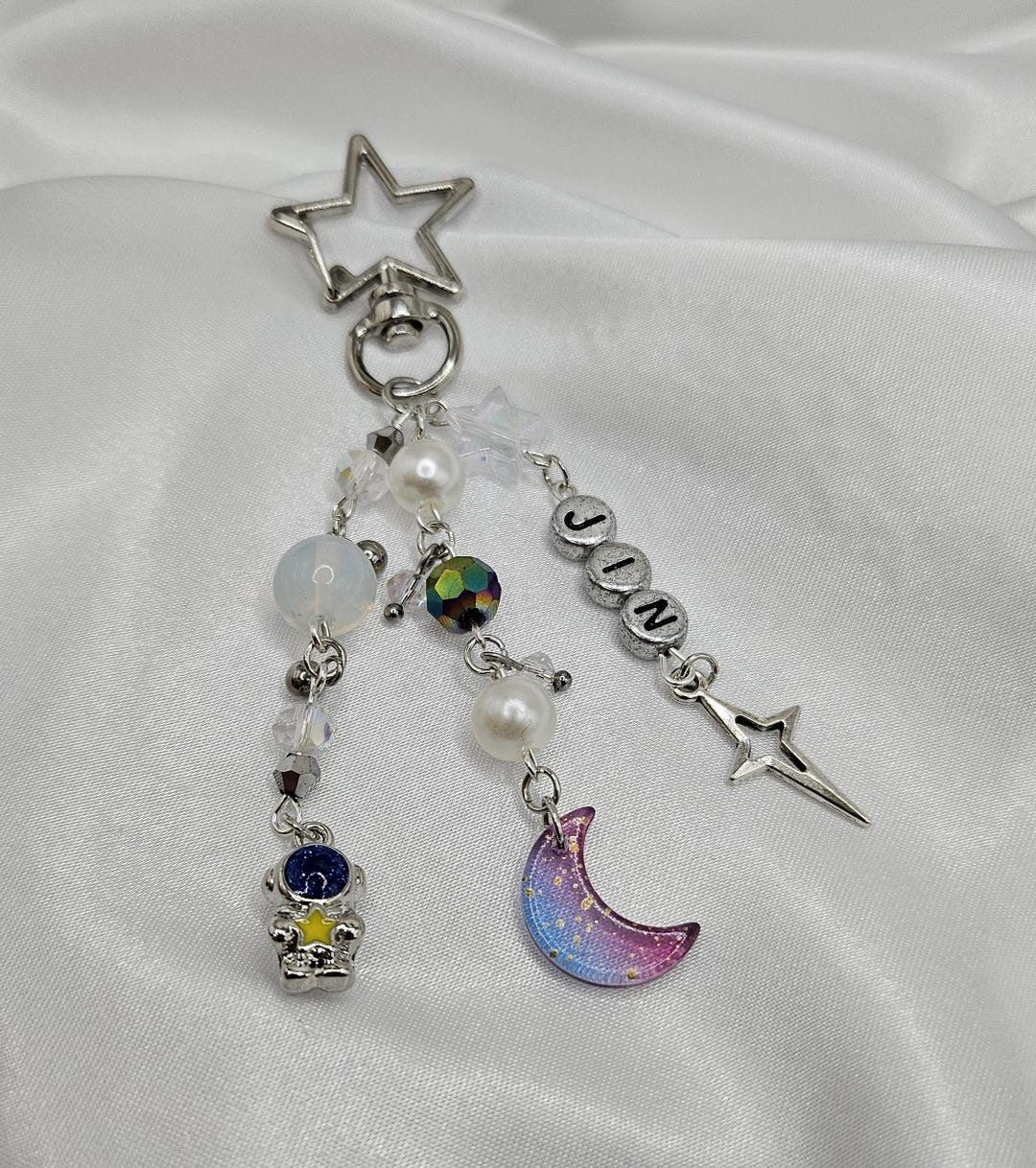 BTS Jin the Astronaut Keychain / Bag Charm - Etsy