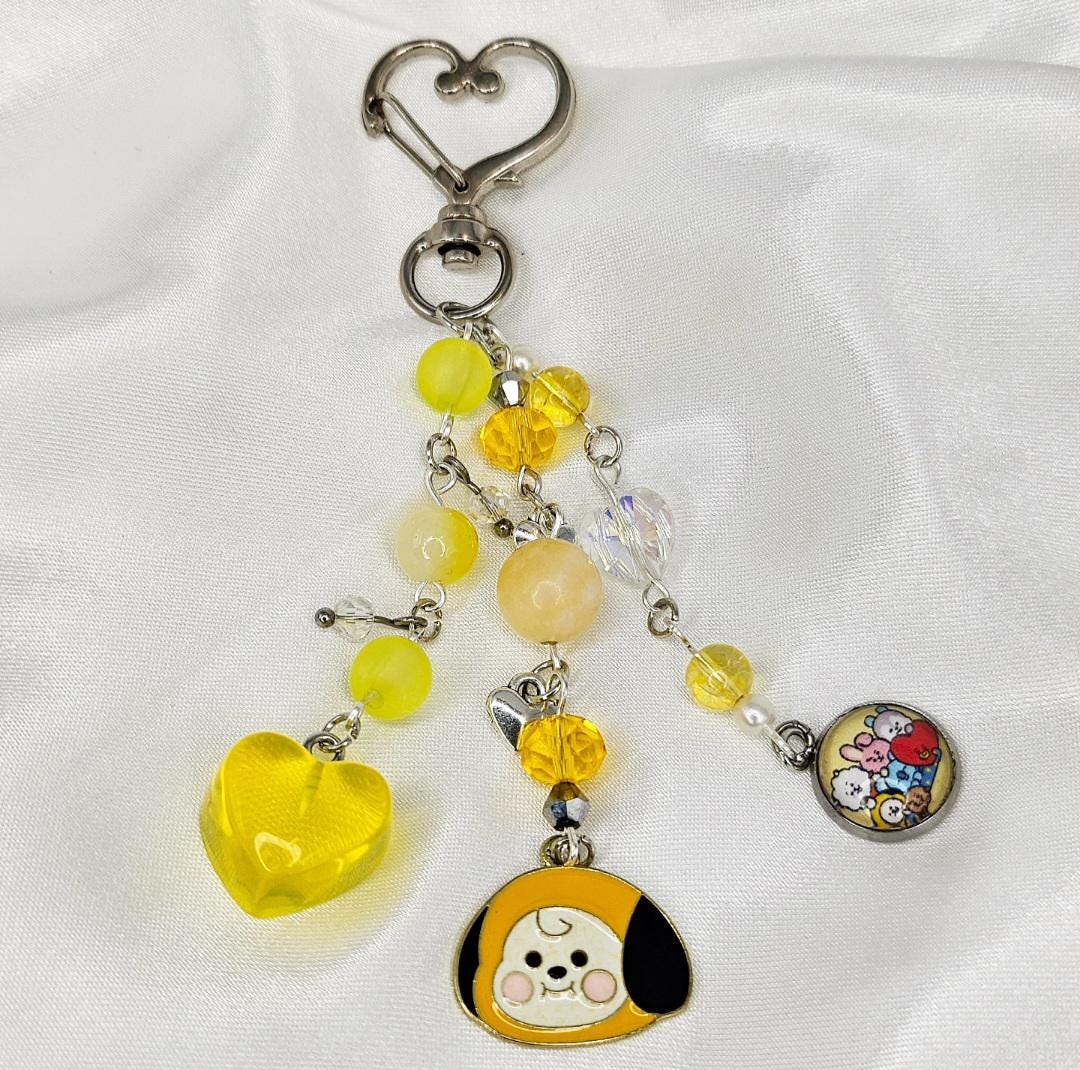 BT21 Chimmy Keychain / Purse Charm - Etsy
