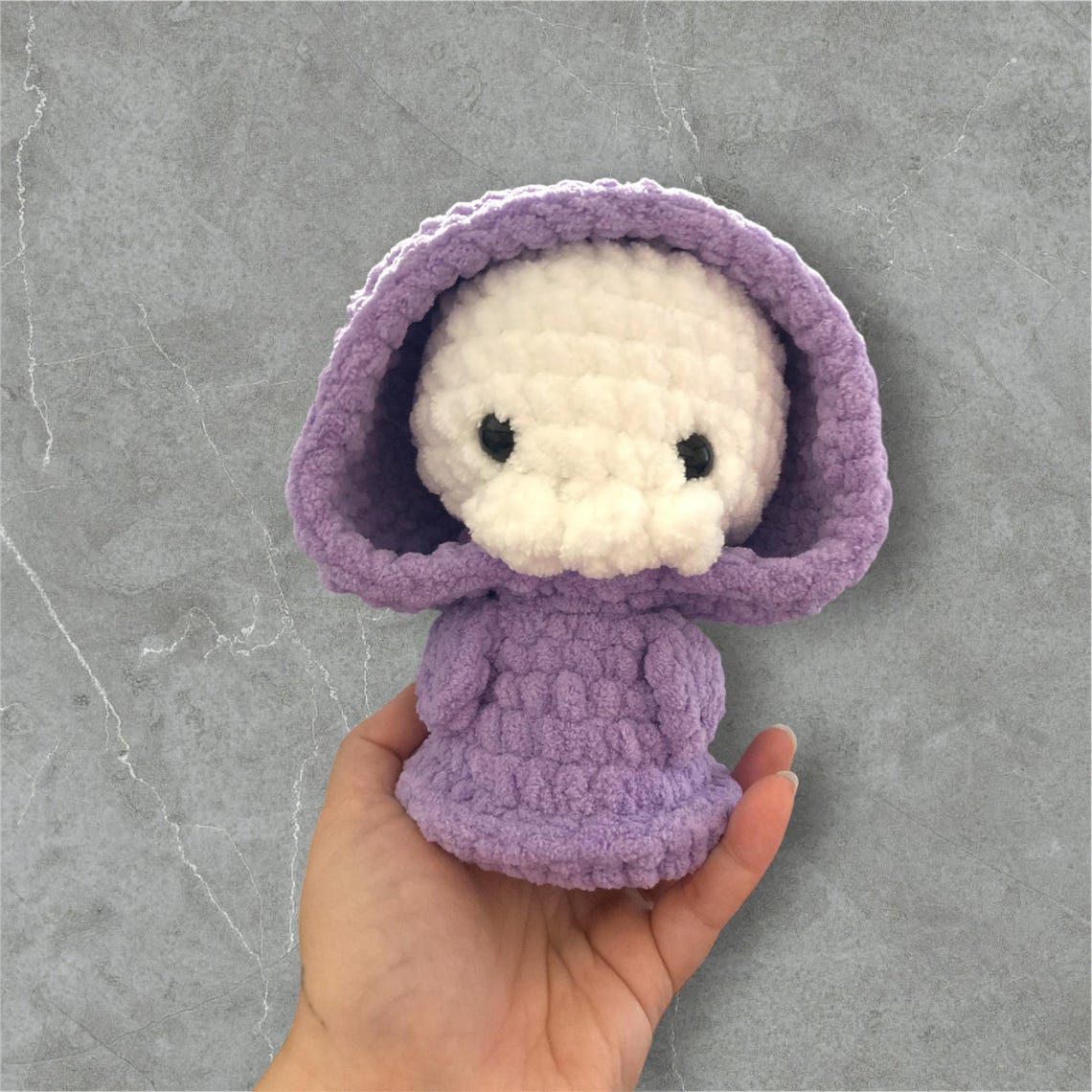 Grim Reaper Plushie Amigurumi Toy - Etsy
