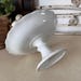 Antique Plain White Ironstone Compote - Fruit Bowl - Ironstone ...