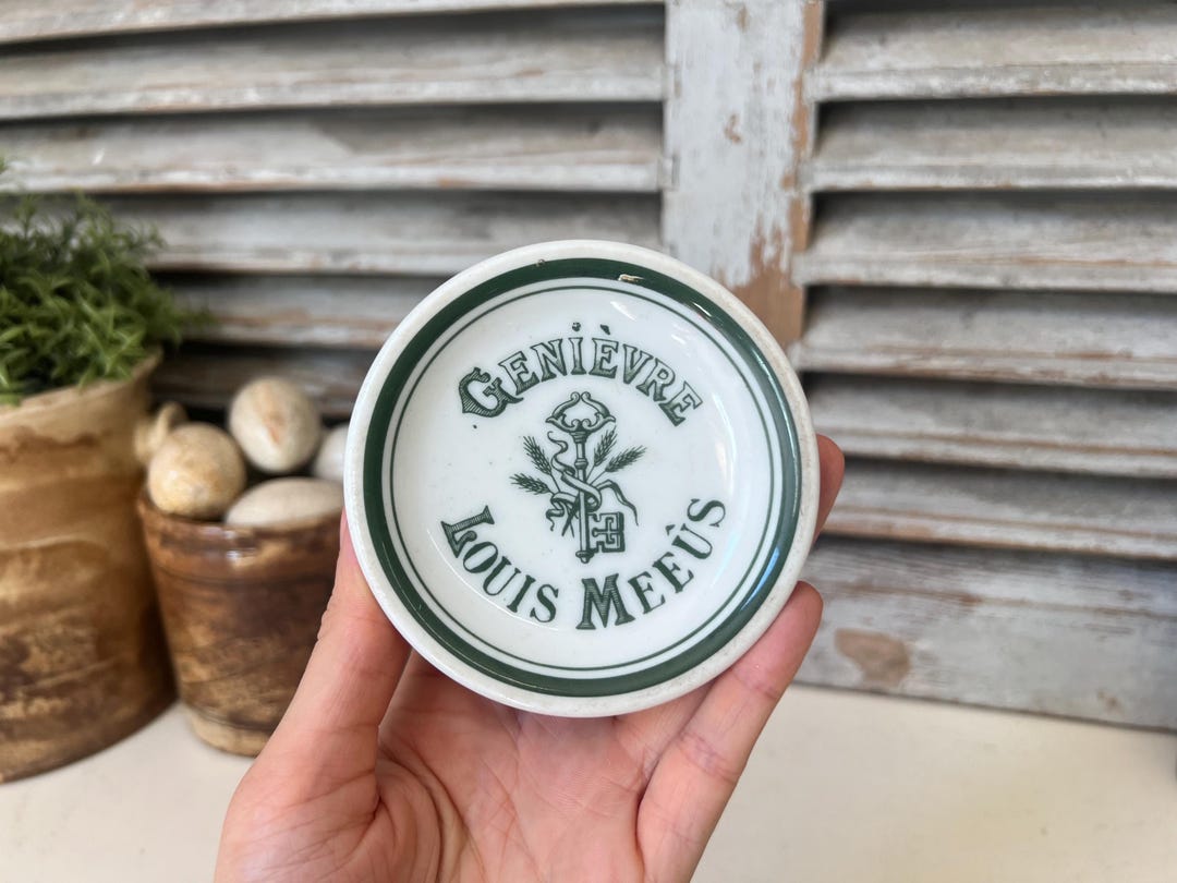 Antique Ironstone Butter Pat - Etsy