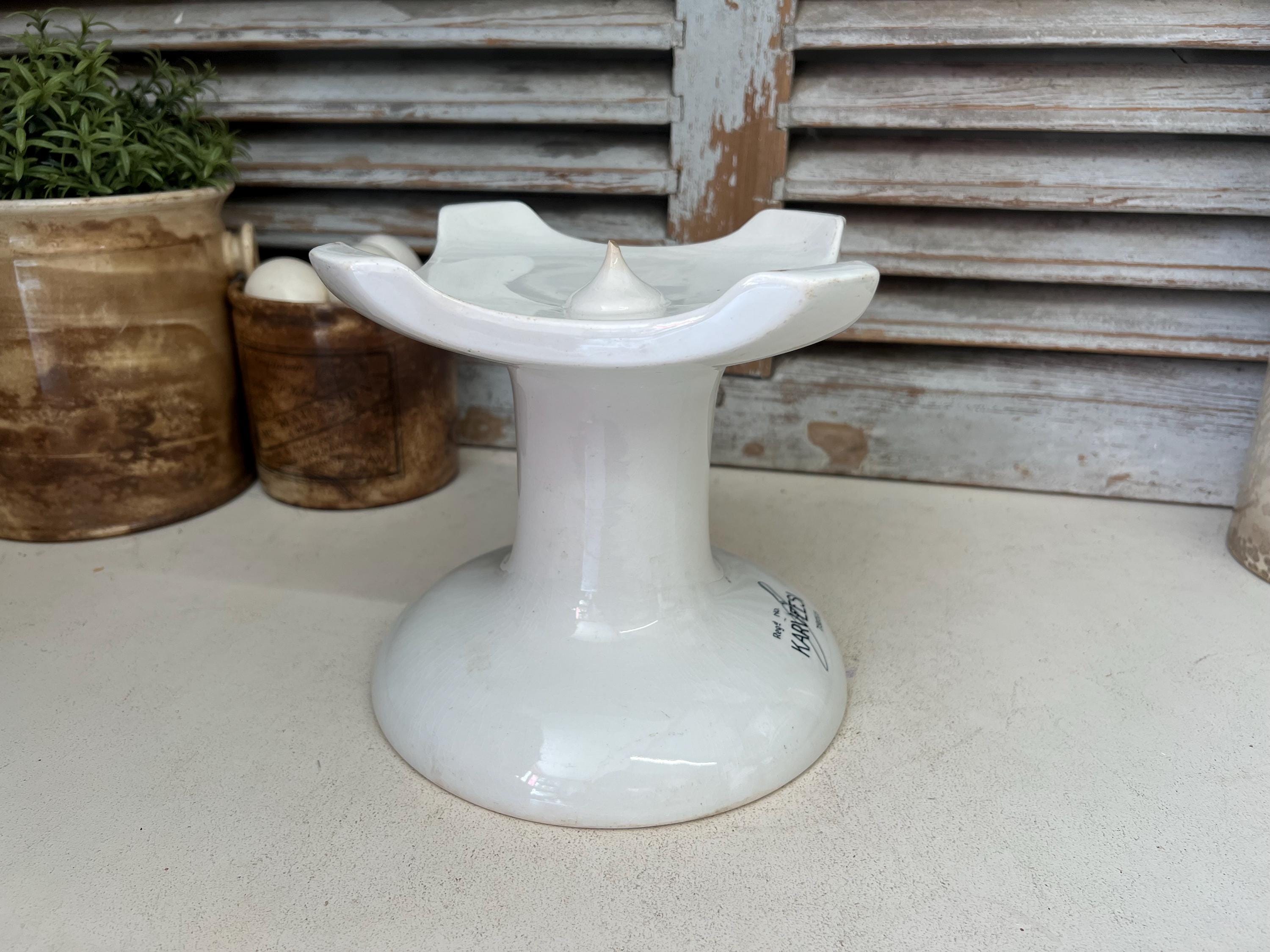 Antique Ironstone Karveesi Ham Stand – Crown Devon Display, 1930s - Etsy
