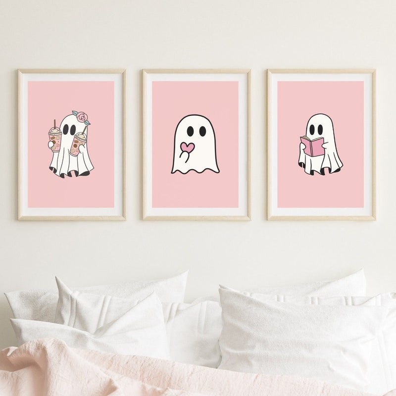 Cute Halloween Poster - Etsy