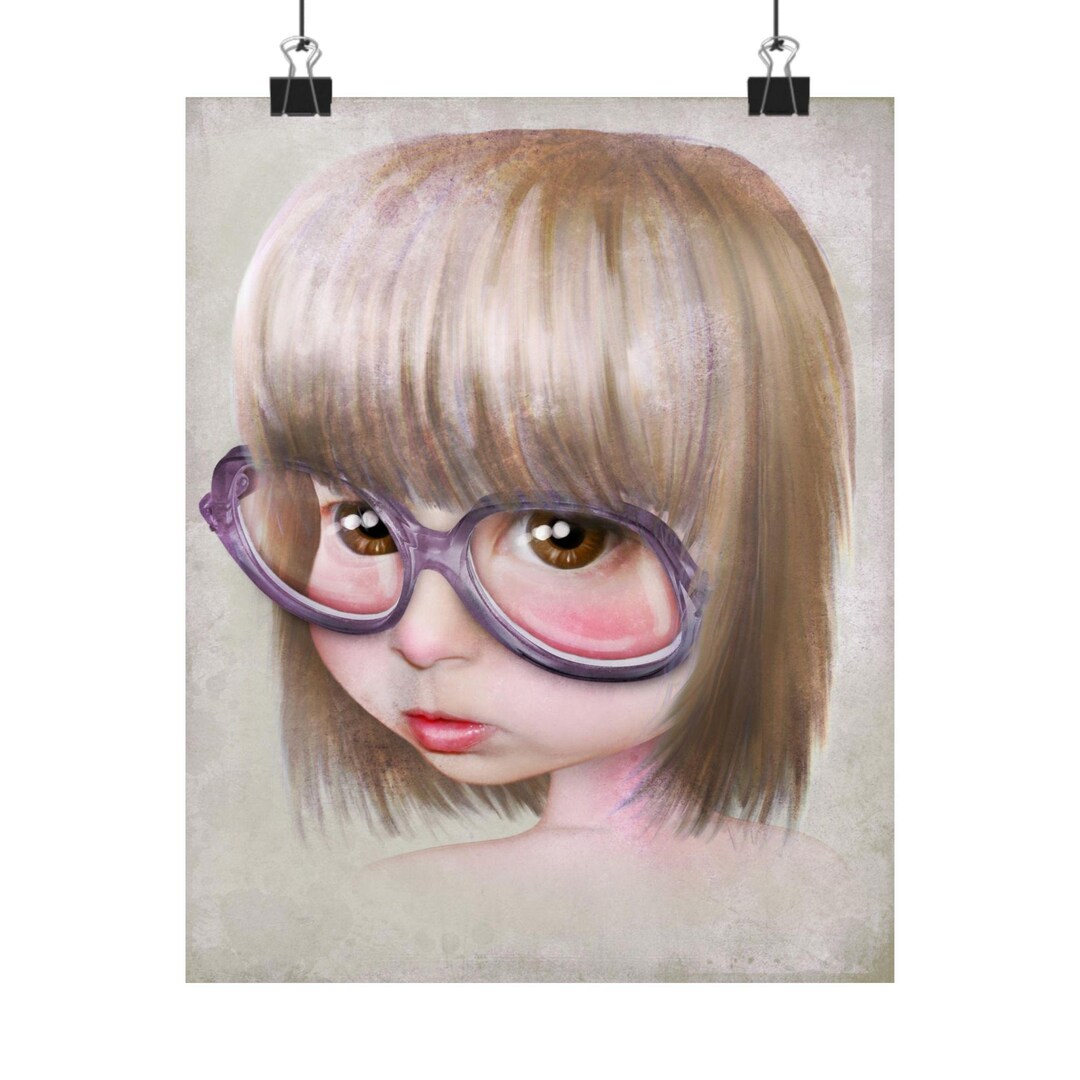 Imperfect - Poster - Portrait of the Artist - Matte Vertical Posters ...