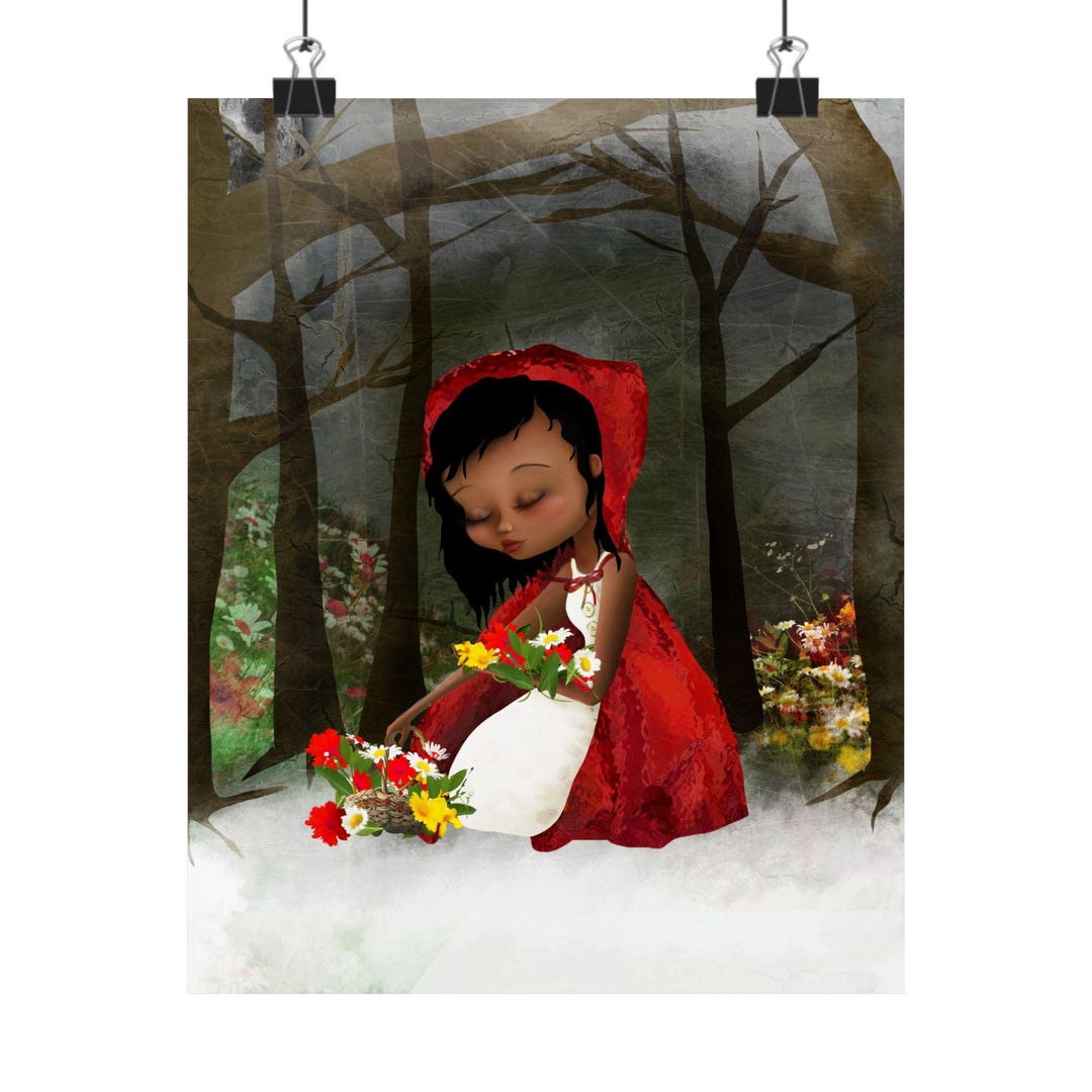 Little Red Riding Hood - Poster - Matte Vertical Posters - Multi Sized ...