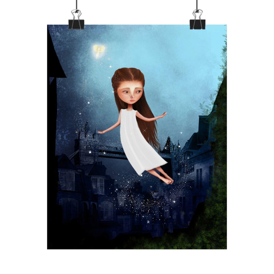 Wendy Darling - Poster - Matte Vertical Posters - Multi Sized - Premium ...