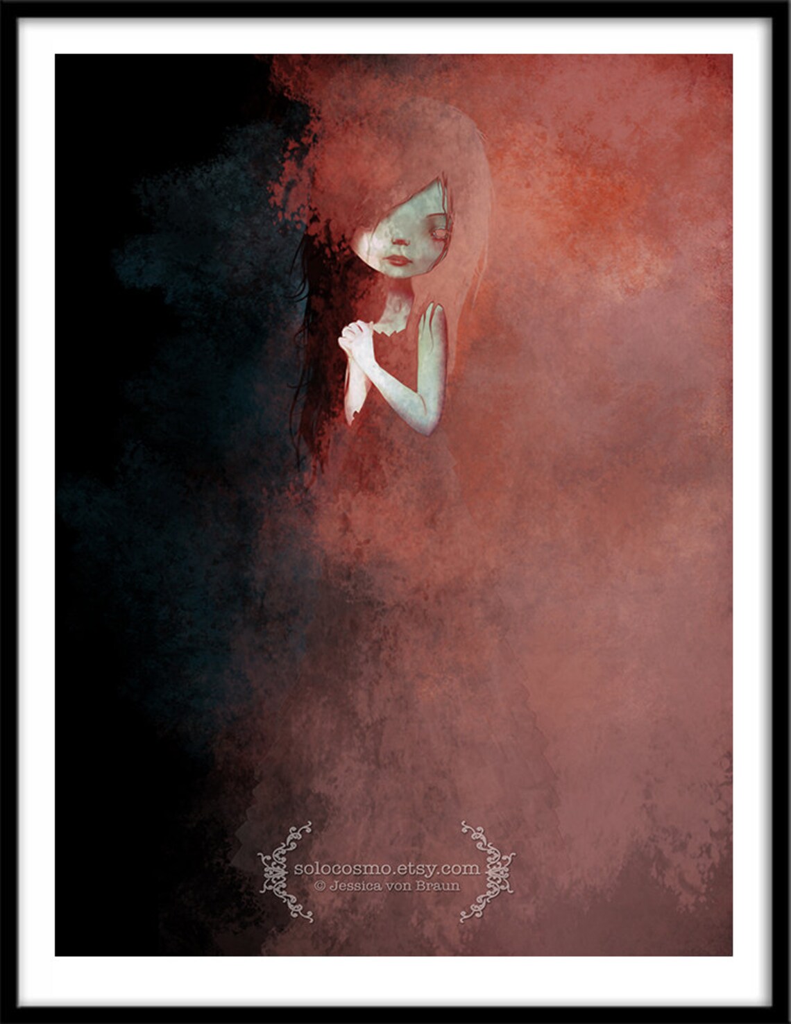 Fine Art Print 'sadness' 8x10 11x17 Matte Print | Etsy