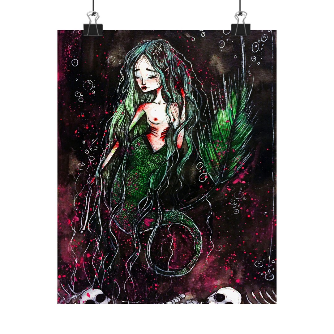 The Siren - Poster - Matte Vertical Posters - Multi Sized - Premium ...