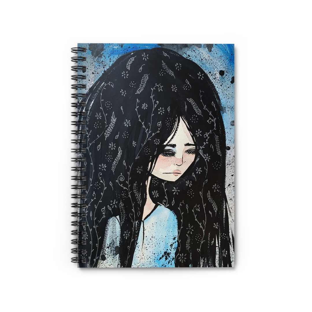Freya Watercolor Journal - Art by Jessica Von Braun - Spiral Notebook ...