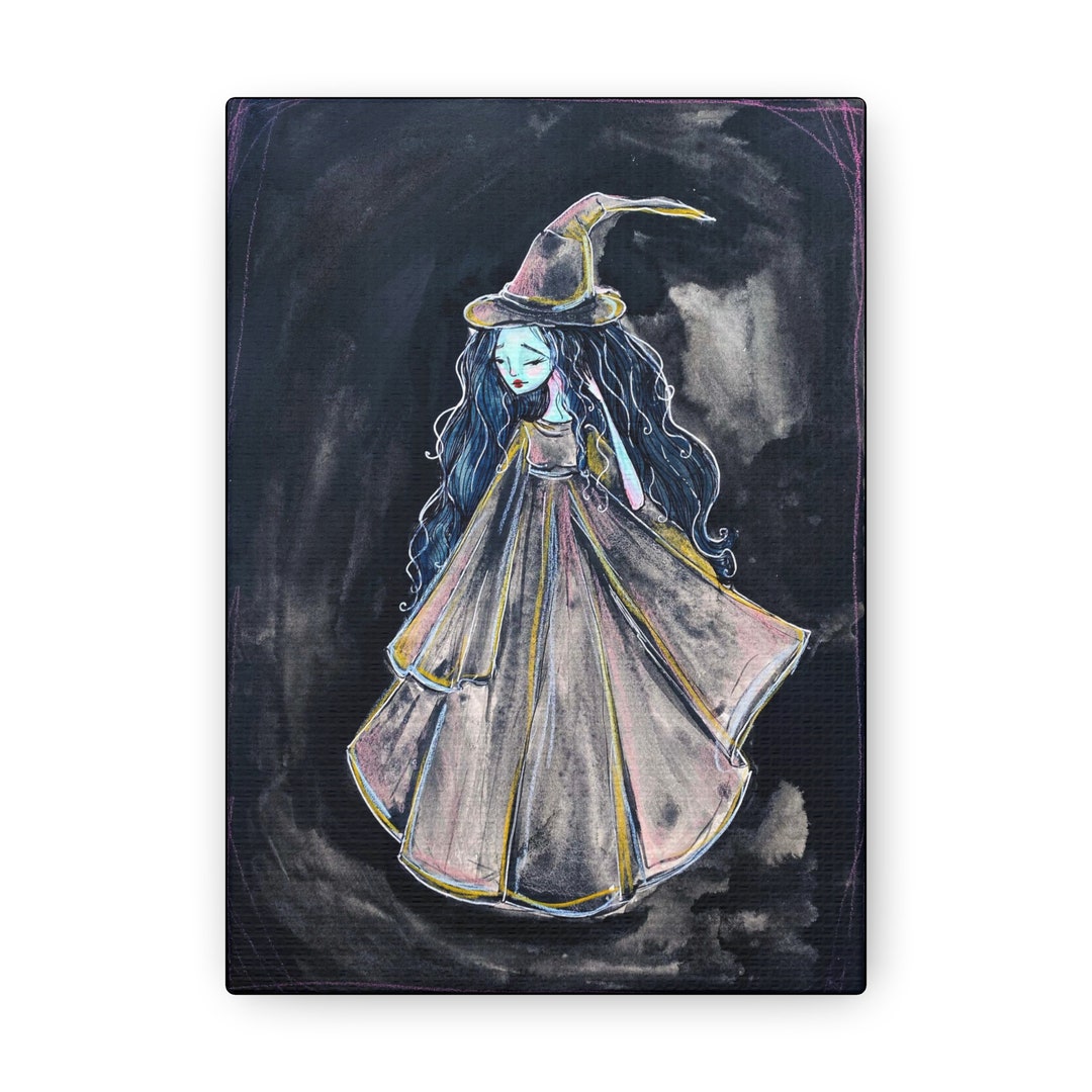 Elphaba - Wicked Witch of the West Canvas Print - Gallery Wrap Canvas ...