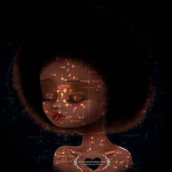 Drawing & Illustration Star Child Print Pen & Ink etna.com.pe