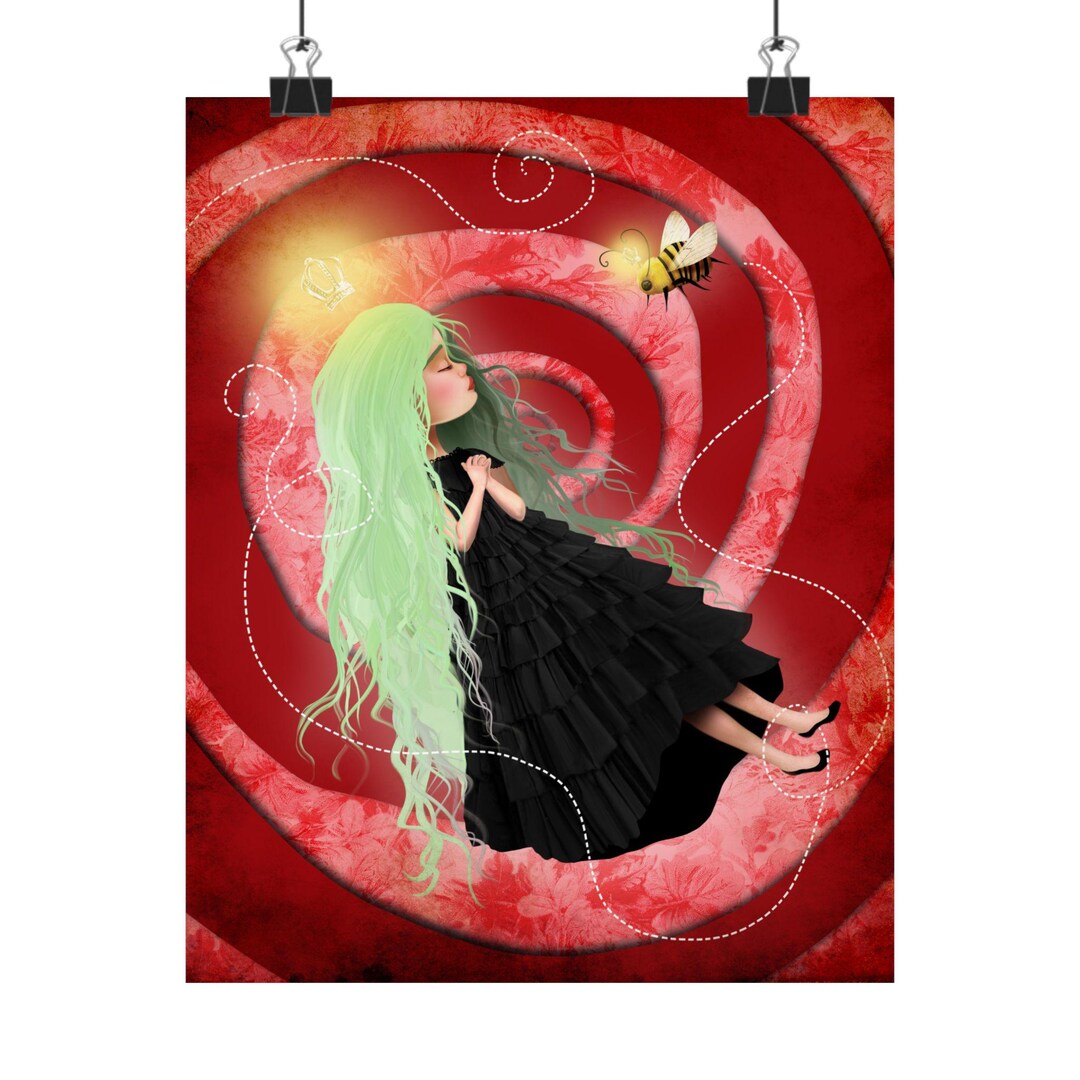 Queen Bee - Poster - Matte Vertical Posters - Multi Sized - Premium ...