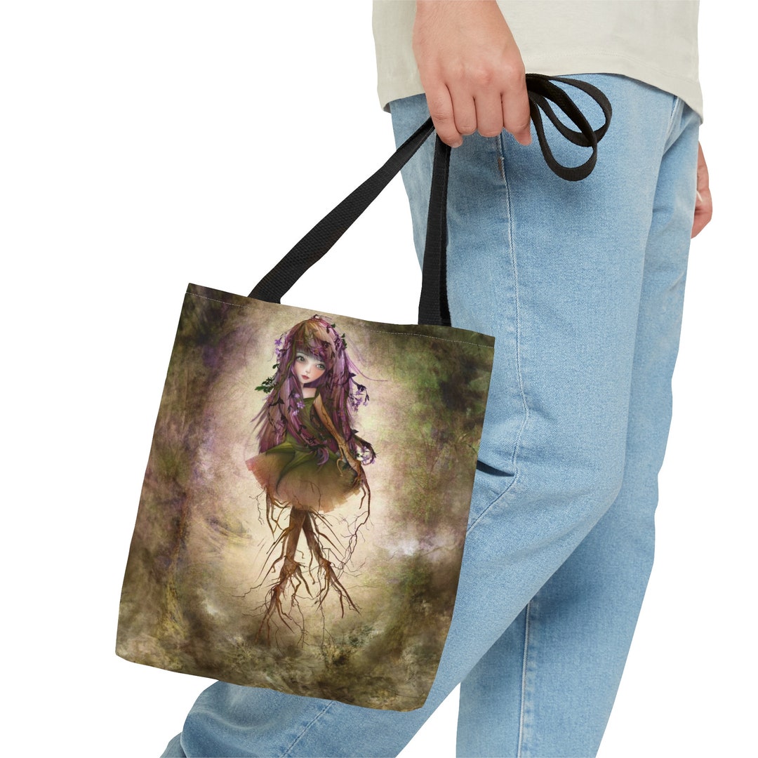 Roots Tote Bag - Art by Jessica Von Braun - Mythology Tote Bag - Cute ...