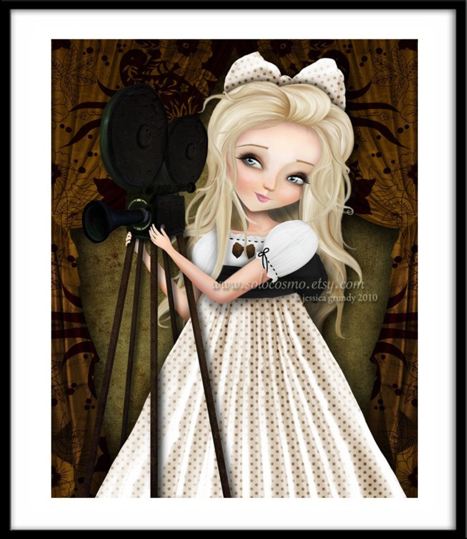 Fine Art Print simona and Her Dreams Ii Multiple - Etsy