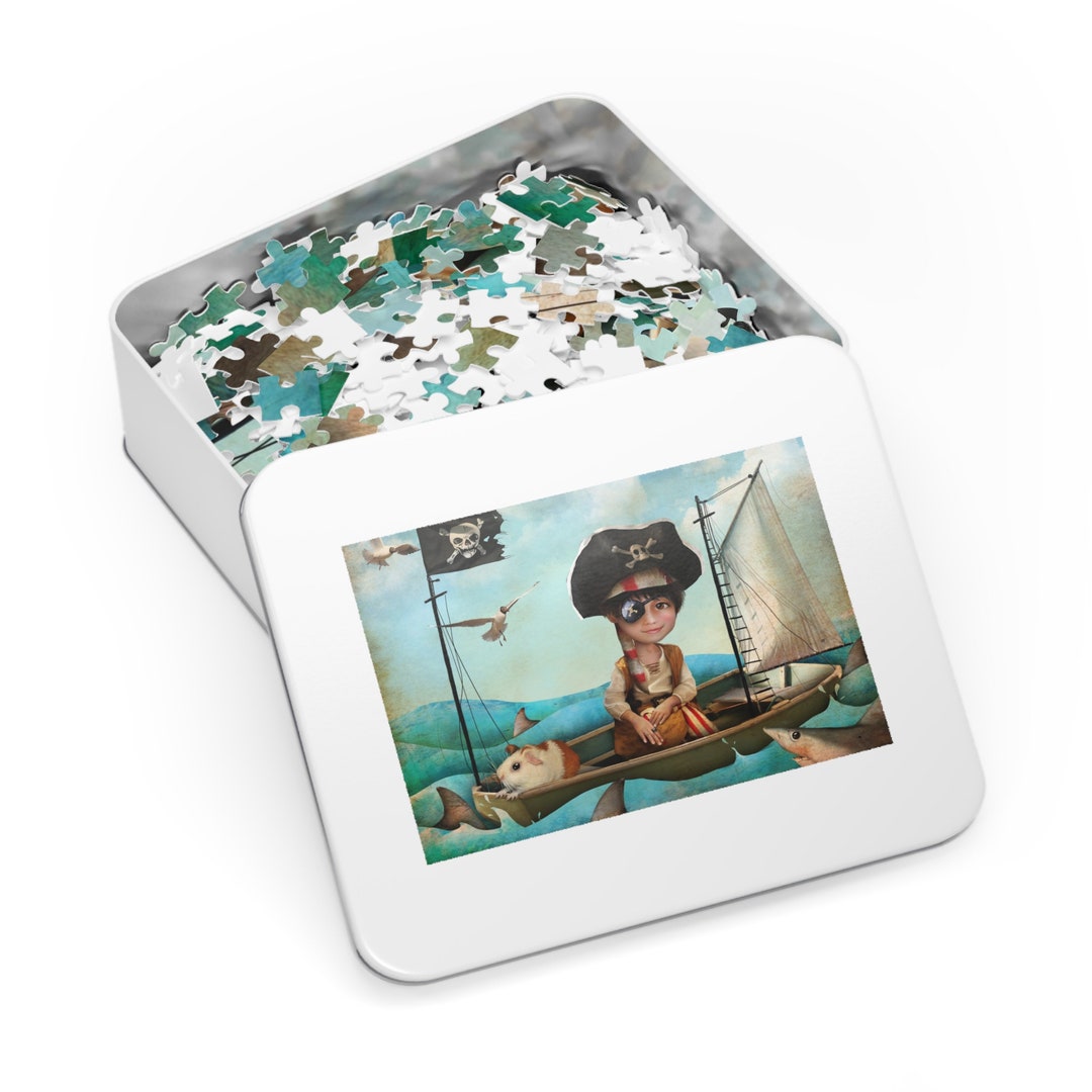 Diego Puzzle Original Artwork - Matching Tin Box - Jigsaw Puzzle (30 ...