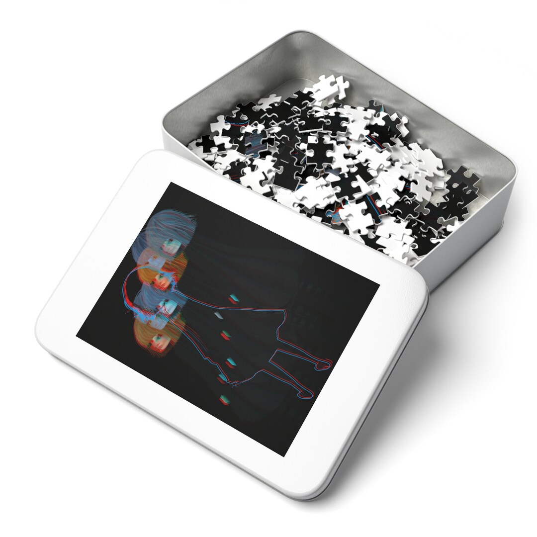 Grief Puzzle Original Artwork - Matching Tin Box - Jigsaw Puzzle (30 ...