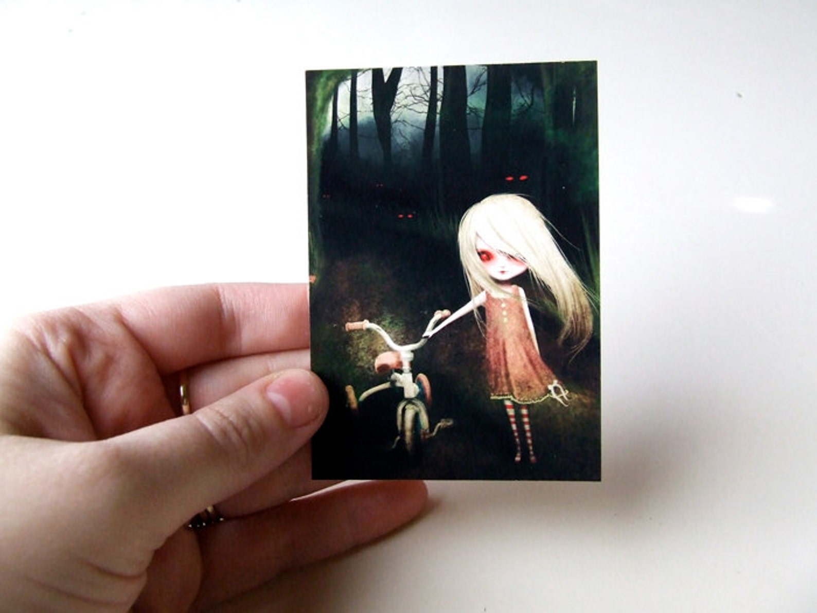 ACEO / ATC Artists Trading Card Mini Art Print 'bowden | Etsy