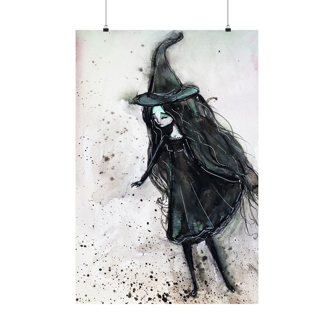 Elphaba - Poster - Matte Vertical Posters - Multi Sized - Fine Art ...