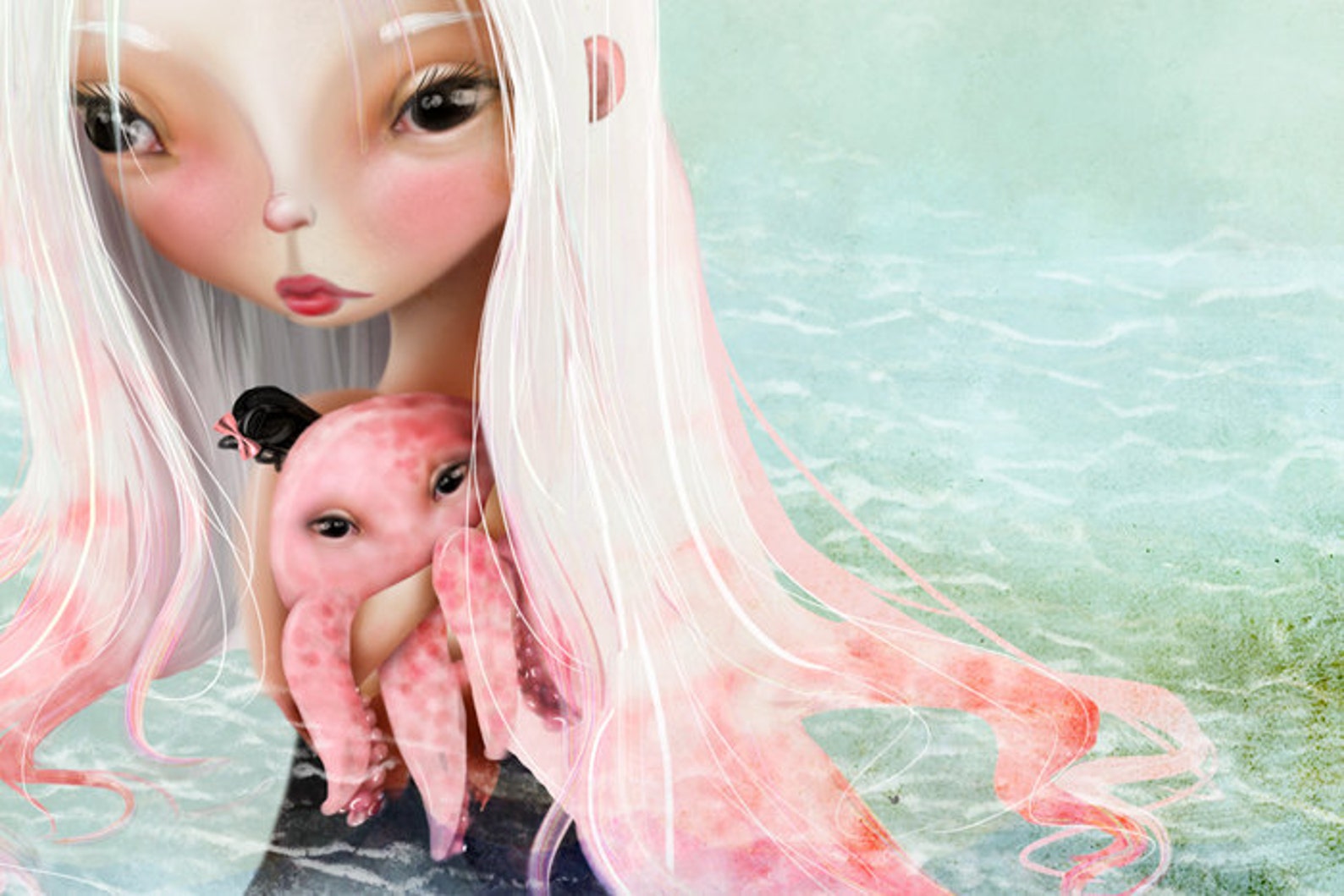 ACEO ATC Artist Trading Card Mini Print a Friend for - Etsy