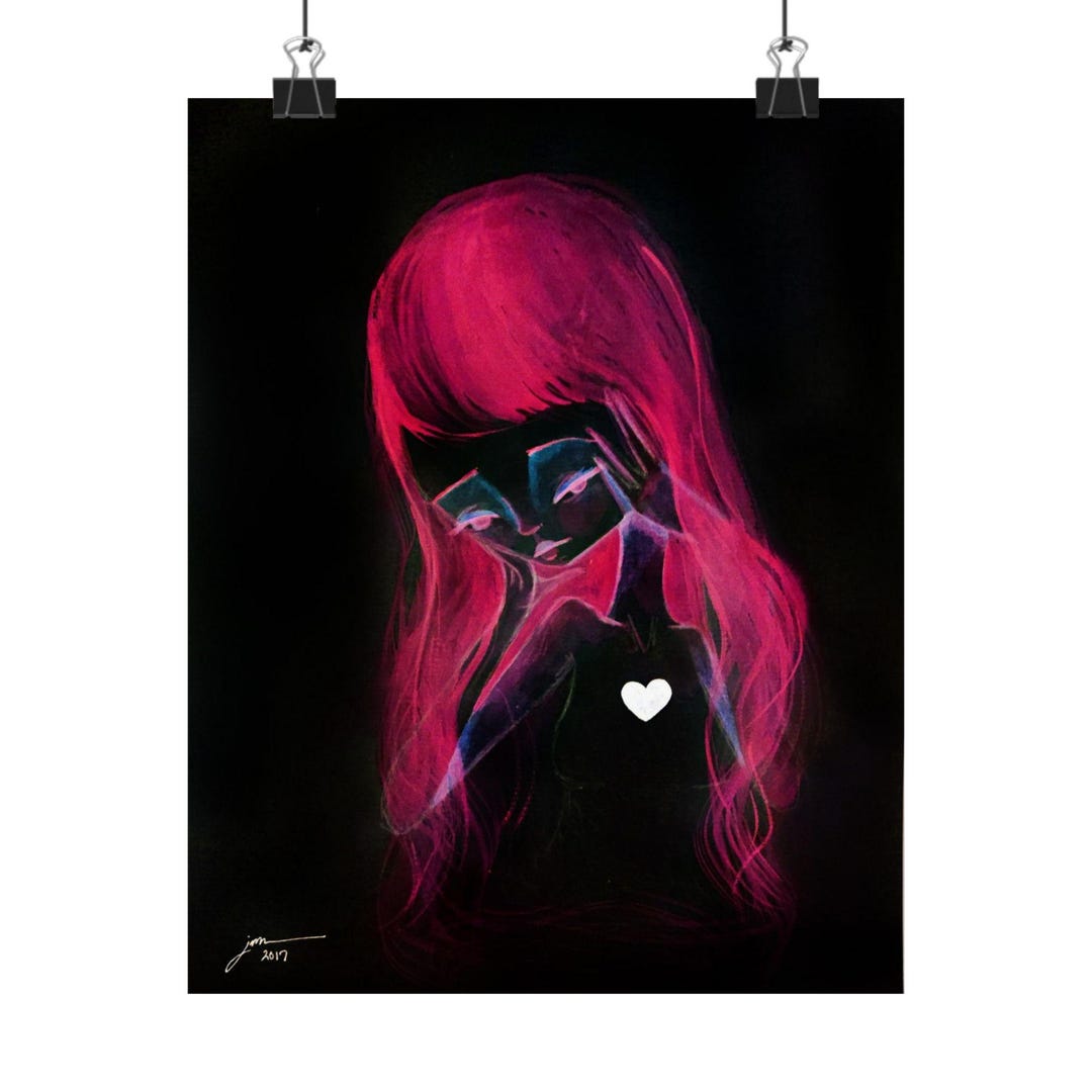 Girl Inverted - Poster - Matte Vertical Posters - Multi Sized - Premium ...
