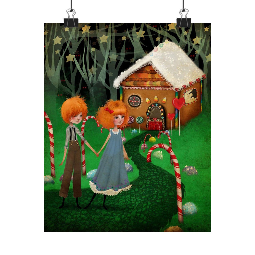 Hansel and Gretel - Poster - Matte Vertical Posters - Multi Sized ...