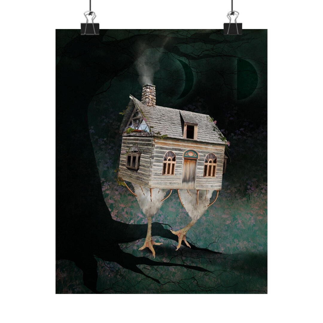 Baba Yaga - Poster - Matte Vertical Posters - Multi Sized - Premium ...
