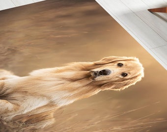 Tufting Rug Golden Retriever - Etsy