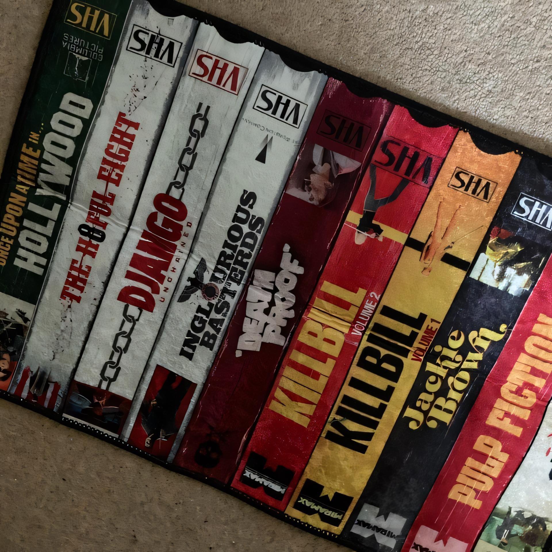Retro VHS Inspired Rug, Vintage Cinema Style Carpet, Cult Classic Film ...