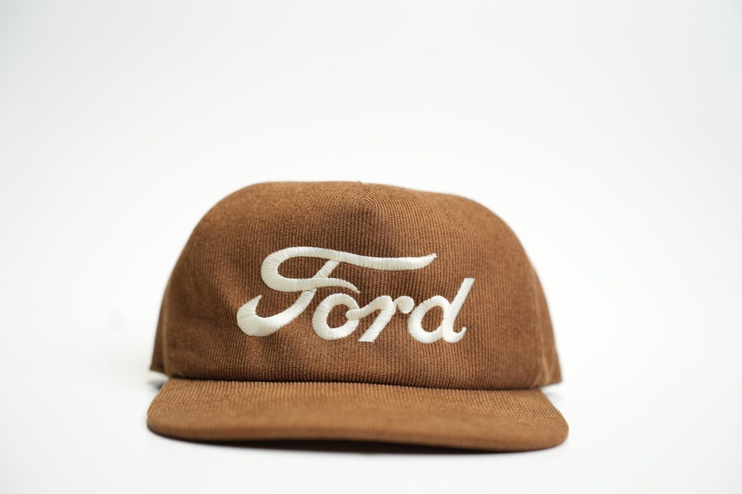 Brown Vintage Ford Hat - Etsy