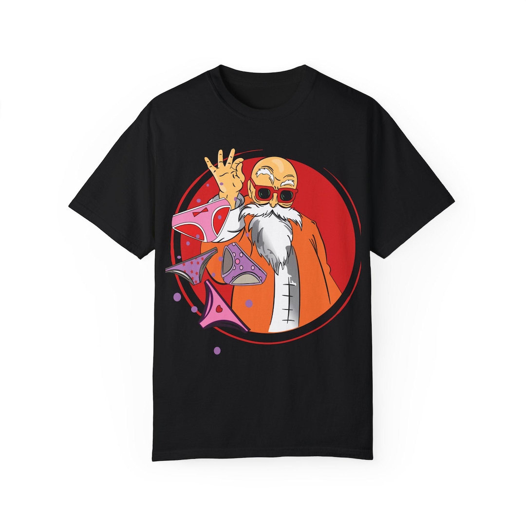 Anime Graphic Tee Master Roshi - Etsy