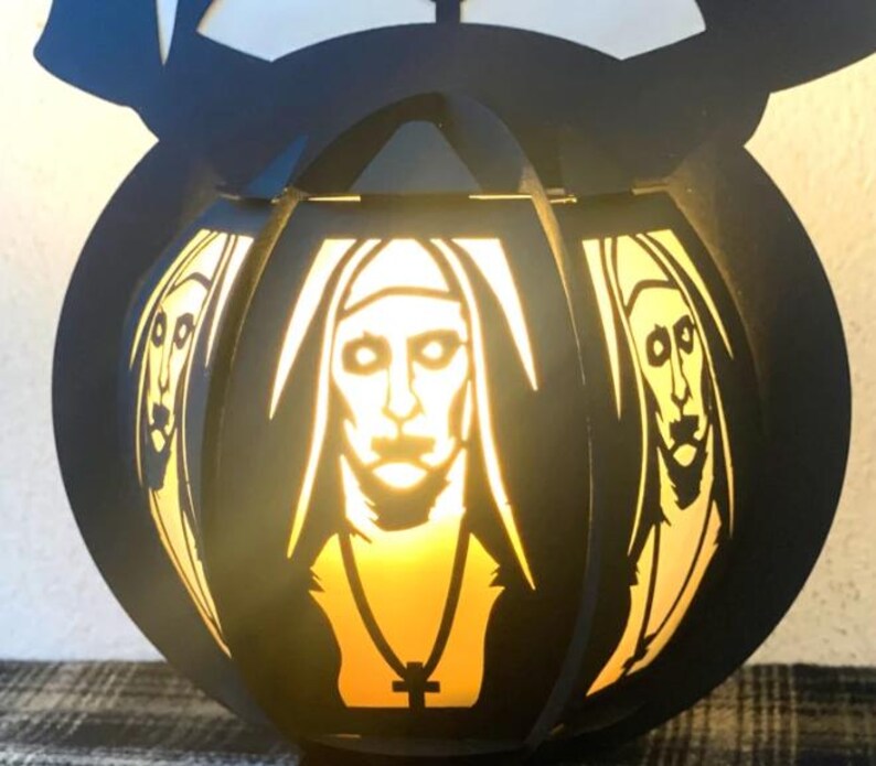 Movie Horror Lantern Shadow Box SVG Ideal for Creating Haunting Home ...