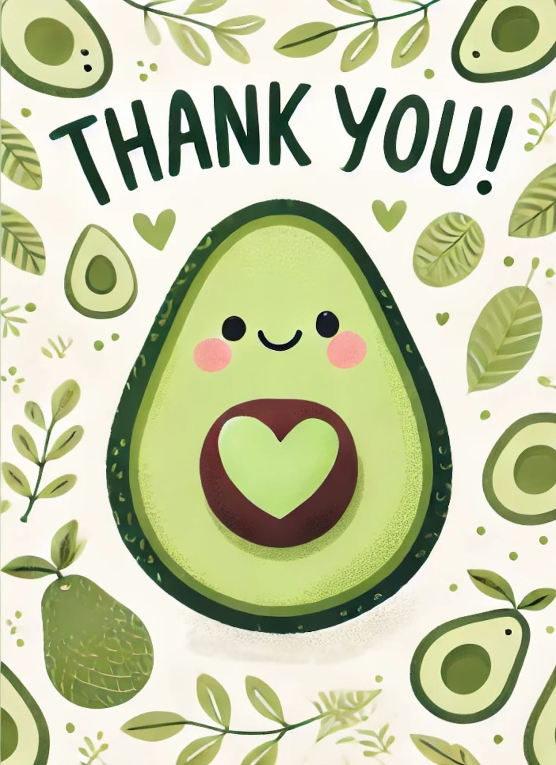 Avocado Thank You Thank You Thanks Avocado Gaucamole Gracias Muchas ...