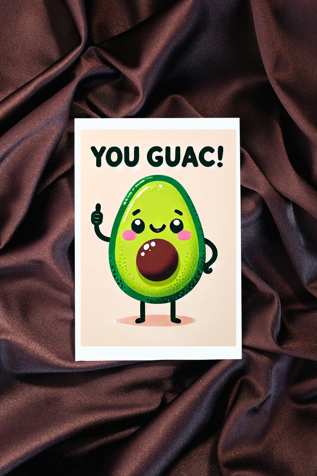 You Guac You Rock You Rock Avocado Avocado Card Cute Avocado Fun ...