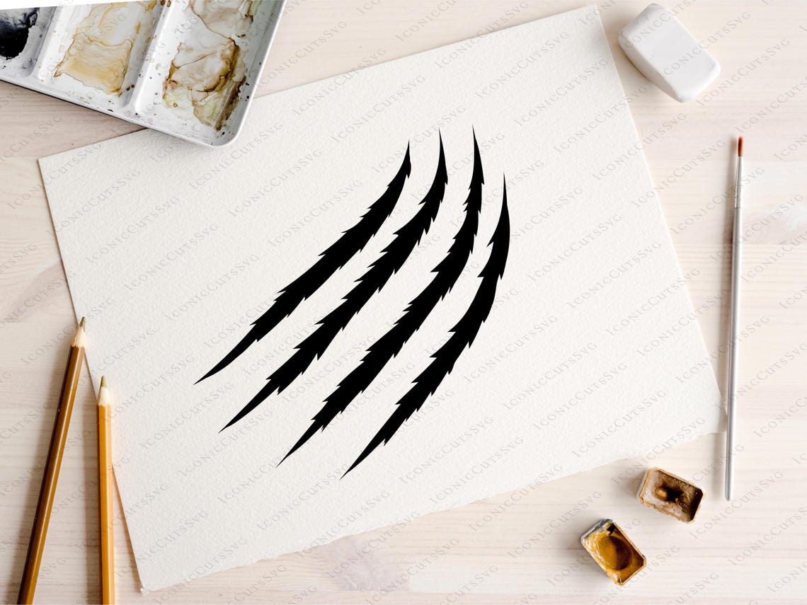 Claw Svg Bundle, Claw Png Bundle, Claw Clipart, Dino Claw, Marks Svg ...