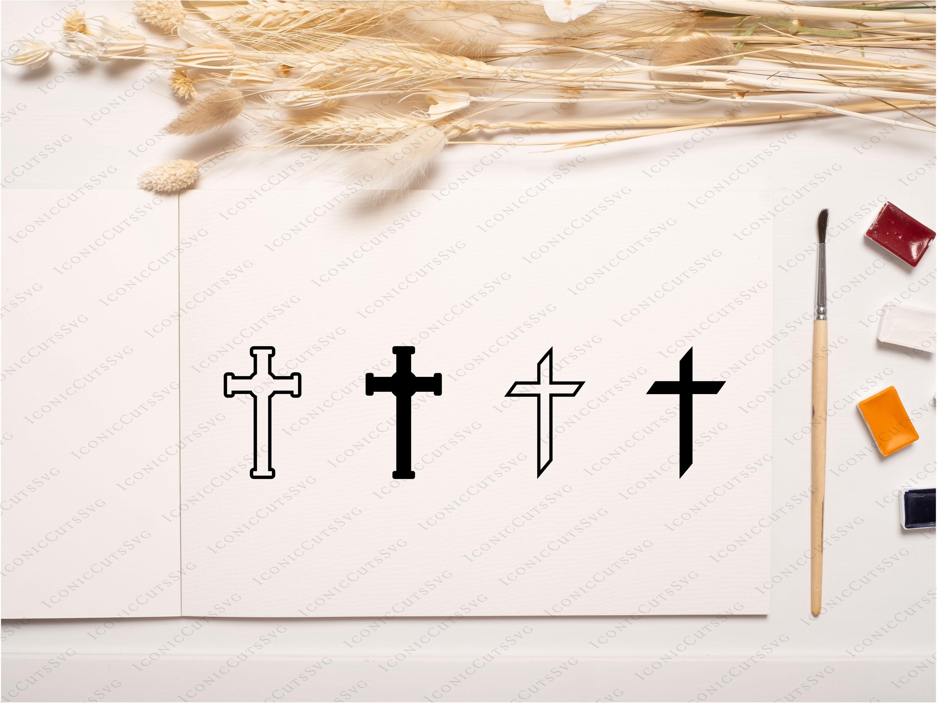 Cross SVG, Christian Cross SVG, Catholic Svg, Cross Silhouette, Cross ...