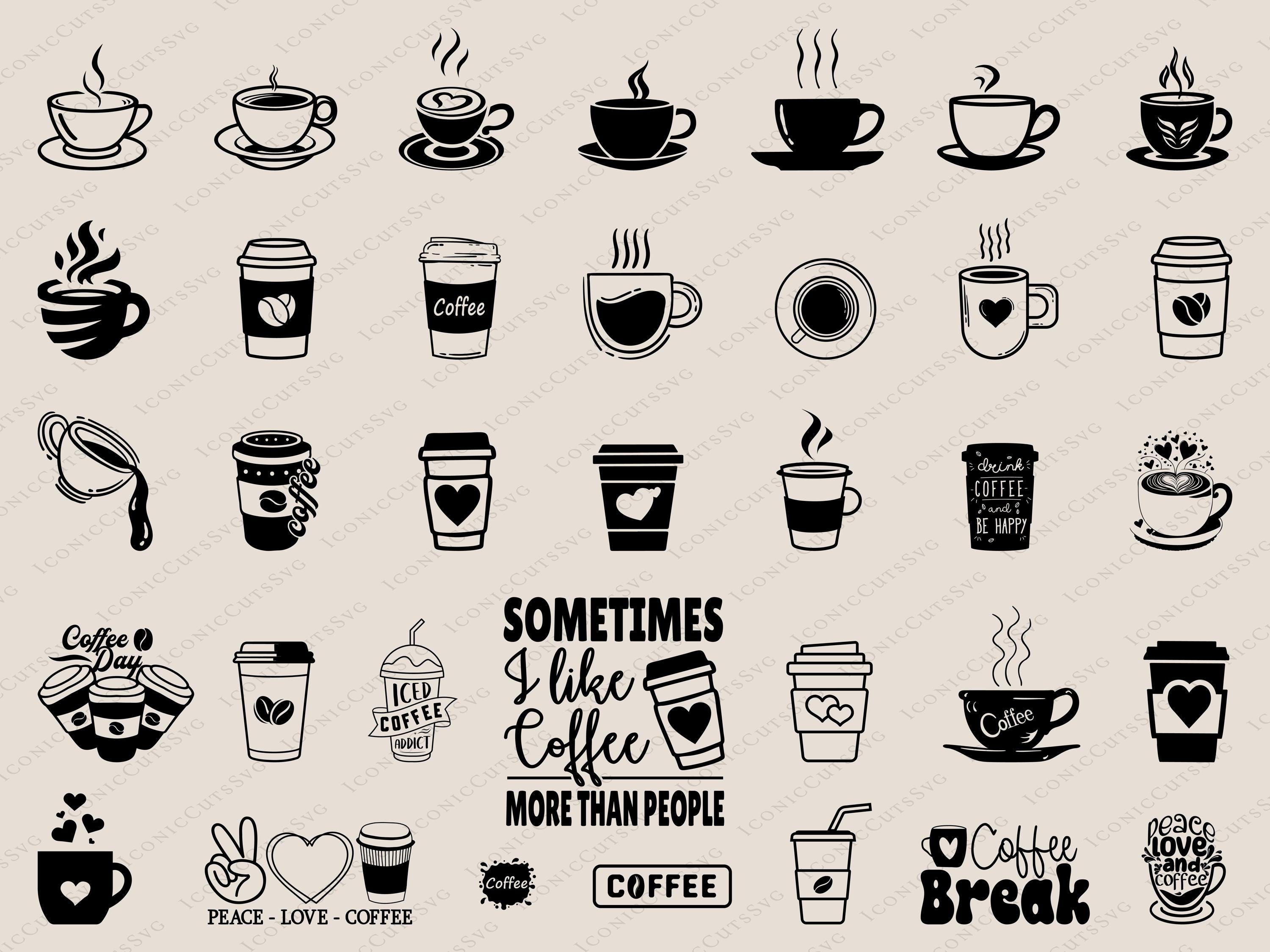Coffee Cup Svg, Coffee Svg, Coffee With Steam Svg, Tea Cup Svg, Coffee ...